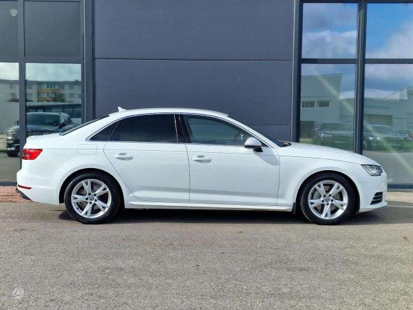 White Audi A4 2017 in Vilnius, with an engine capacity of 2.00 L and mileage of 215 thousand km for 15500 €, photo 3 on AUTOMOTO.COM.LV