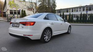 White Audi A4 2017 in Vilnius, with an engine capacity of 2.00 L and mileage of 160 thousand km for 14400 €, photo 9 on AUTOMOTO.COM.LV