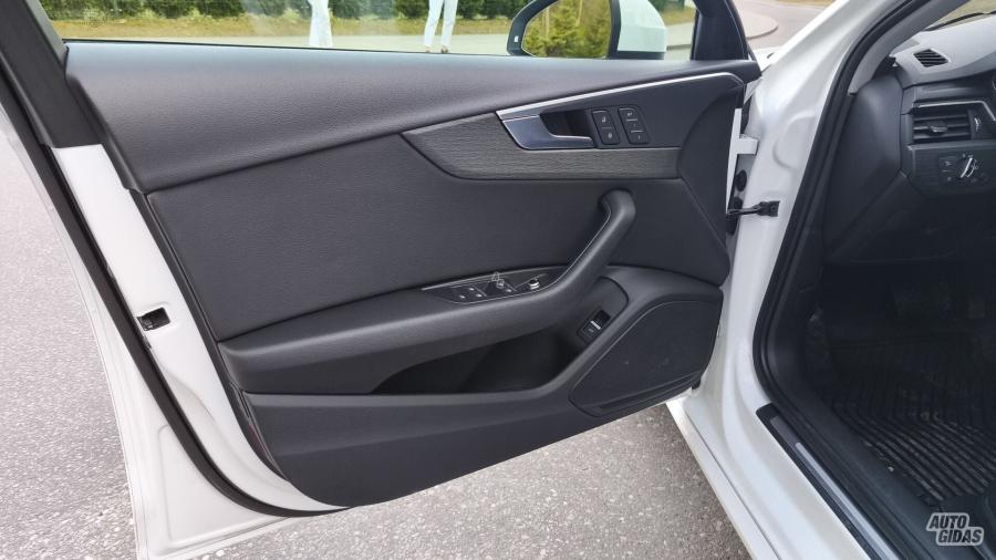 White Audi A4 2017 in Vilnius, with an engine capacity of 2.00 L and mileage of 160 thousand km for 14400 €, photo 13 on AUTOMOTO.COM.LV