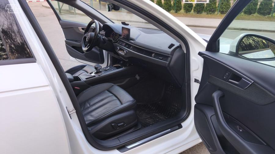 White Audi A4 2017 in Vilnius, with an engine capacity of 2.00 L and mileage of 160 thousand km for 14400 €, photo 20 on AUTOMOTO.COM.LV
