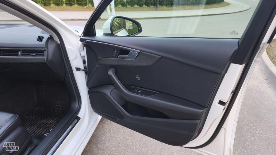 White Audi A4 2017 in Vilnius, with an engine capacity of 2.00 L and mileage of 160 thousand km for 14400 €, photo 21 on AUTOMOTO.COM.LV