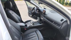 White Audi A4 2017 in Vilnius, with an engine capacity of 2.00 L and mileage of 160 thousand km for 14400 €, photo 22 on AUTOMOTO.COM.LV