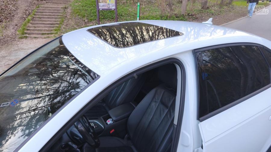 White Audi A4 2017 in Vilnius, with an engine capacity of 2.00 L and mileage of 160 thousand km for 14400 €, photo 24 on AUTOMOTO.COM.LV