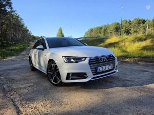 White Audi A4 2017 in Kaunas, with an engine capacity of 1.98 L and mileage of 148 thousand km for 14300 €, photo  on AUTOMOTO.COM.LV