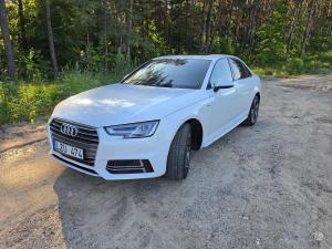 White Audi A4 2017 in Kaunas, with an engine capacity of 1.98 L and mileage of 148 thousand km for 14300 €, photo 3 on AUTOMOTO.COM.LV