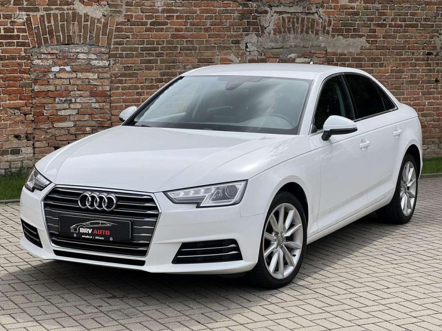 White Audi A4 2017 in Kedainiai, with an engine capacity of 1.97 L and mileage of 313 thousand km for 10950 €, photo 3 on AUTOMOTO.COM.LV