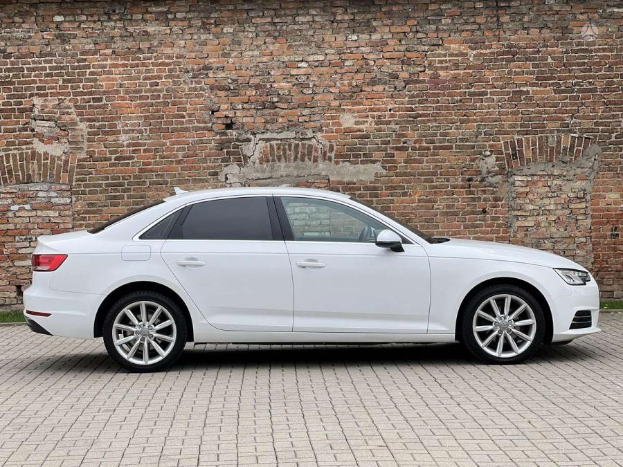 White Audi A4 2017 in Kedainiai, with an engine capacity of 1.97 L and mileage of 313 thousand km for 10950 €, photo 7 on AUTOMOTO.COM.LV