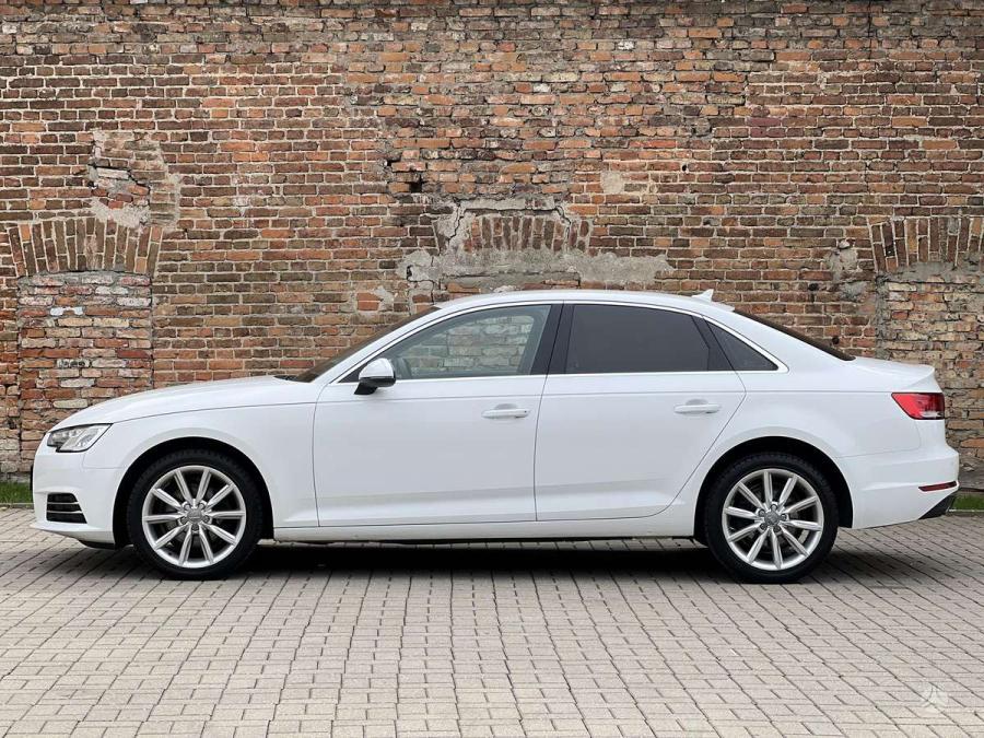 White Audi A4 2017 in Kedainiai, with an engine capacity of 1.97 L and mileage of 313 thousand km for 10950 €, photo 11 on AUTOMOTO.COM.LV