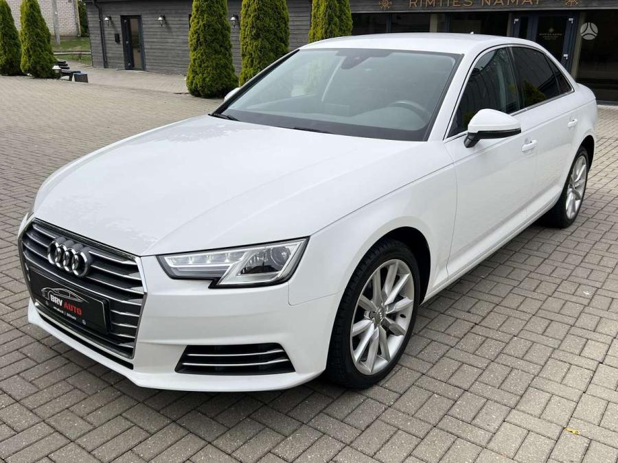 White Audi A4 2017 in Kedainiai, with an engine capacity of 1.97 L and mileage of 313 thousand km for 10950 €, photo 18 on AUTOMOTO.COM.LV