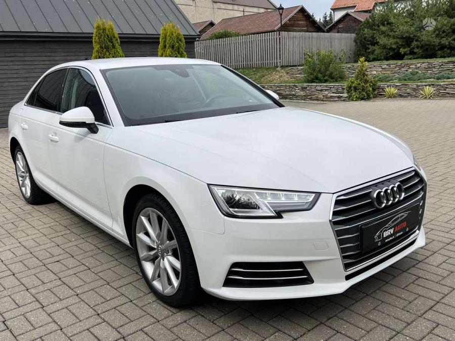 White Audi A4 2017 in Kedainiai, with an engine capacity of 1.97 L and mileage of 313 thousand km for 10950 €, photo 19 on AUTOMOTO.COM.LV