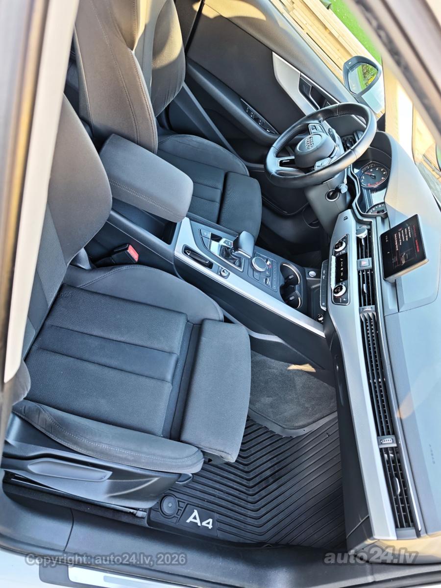 Balts Audi A4 2017 Tallina, ar dzinēja tilpumu 1.40 L un nobraukumu 226 tūkst. km par 13900 €, foto 11 vietnē AUTOMOTO.COM.LV