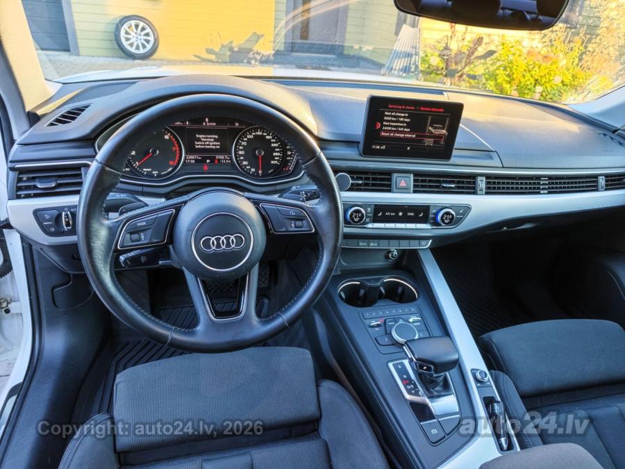 Balts Audi A4 2017 Tallina, ar dzinēja tilpumu 1.40 L un nobraukumu 226 tūkst. km par 13900 €, foto 14 vietnē AUTOMOTO.COM.LV