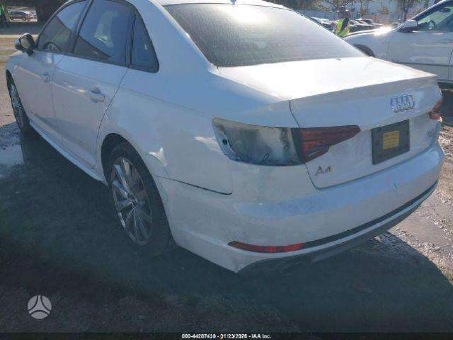 White Audi A4 2018 in Klaipeda, with an engine capacity of 2.00 L and mileage of 190 thousand km for 8075 €, photo 17 on AUTOMOTO.COM.LV