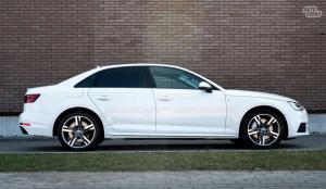 White Audi A4 2018 in Klaipeda, with an engine capacity of 2.00 L and mileage of 98 thousand km for 16998 €, photo 3 on AUTOMOTO.COM.LV
