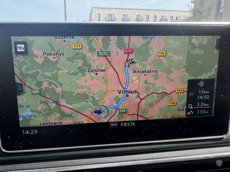 White Audi A4 2018 in Vilnius, with an engine capacity of 1.98 L and mileage of 90 thousand km for 11450 €, photo 26 on AUTOMOTO.COM.LV