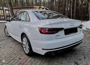 Balts Audi A4 2018 Viļņa, ar dzinēja tilpumu 1.98 L un nobraukumu 92 tūkst. km par 10800 €, foto 6 vietnē AUTOMOTO.COM.LV