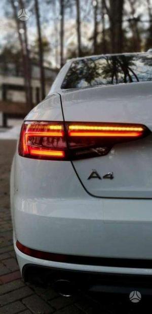 Balts Audi A4 2018 Viļņa, ar dzinēja tilpumu 1.98 L un nobraukumu 92 tūkst. km par 10800 €, foto 9 vietnē AUTOMOTO.COM.LV