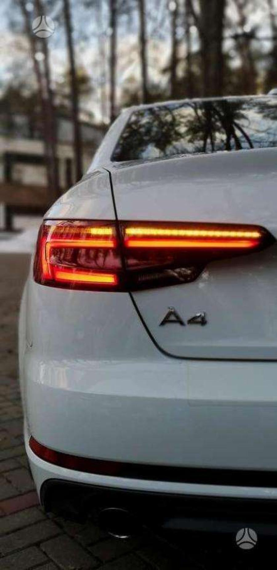 Balts Audi A4 2018 Viļņa, ar dzinēja tilpumu 1.98 L un nobraukumu 92 tūkst. km par 10800 €, foto 9 vietnē AUTOMOTO.COM.LV