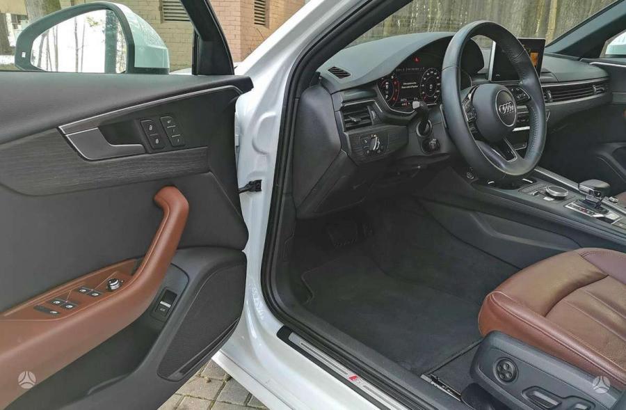 Balts Audi A4 2018 Viļņa, ar dzinēja tilpumu 1.98 L un nobraukumu 92 tūkst. km par 10800 €, foto 14 vietnē AUTOMOTO.COM.LV