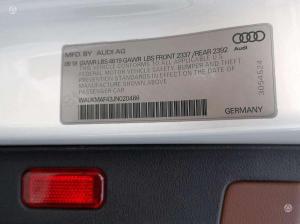 Balts Audi A4 2018 Viļņa, ar dzinēja tilpumu 1.98 L un nobraukumu 92 tūkst. km par 10800 €, foto 28 vietnē AUTOMOTO.COM.LV
