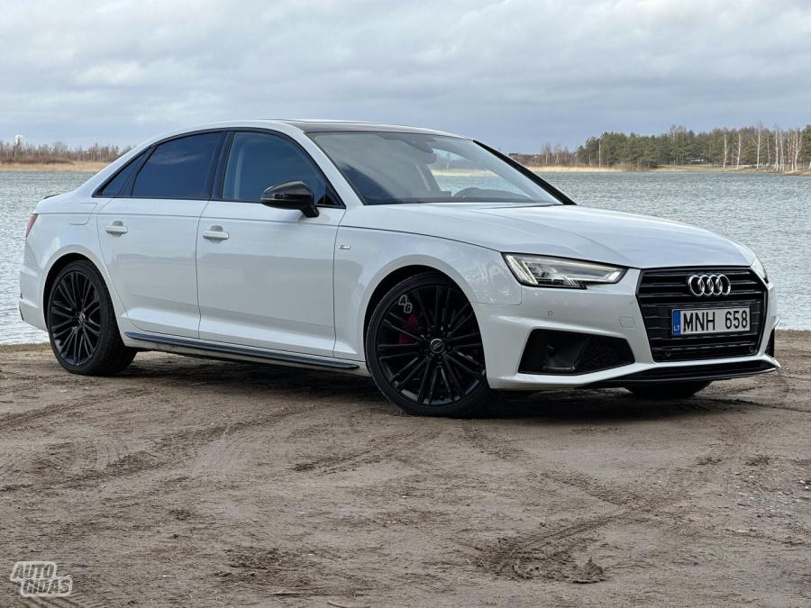 White Audi A4 2019 in Gargzdai, with an engine capacity of 2.00 L and mileage of 111 thousand km for 19000 €, photo 4 on AUTOMOTO.COM.LV