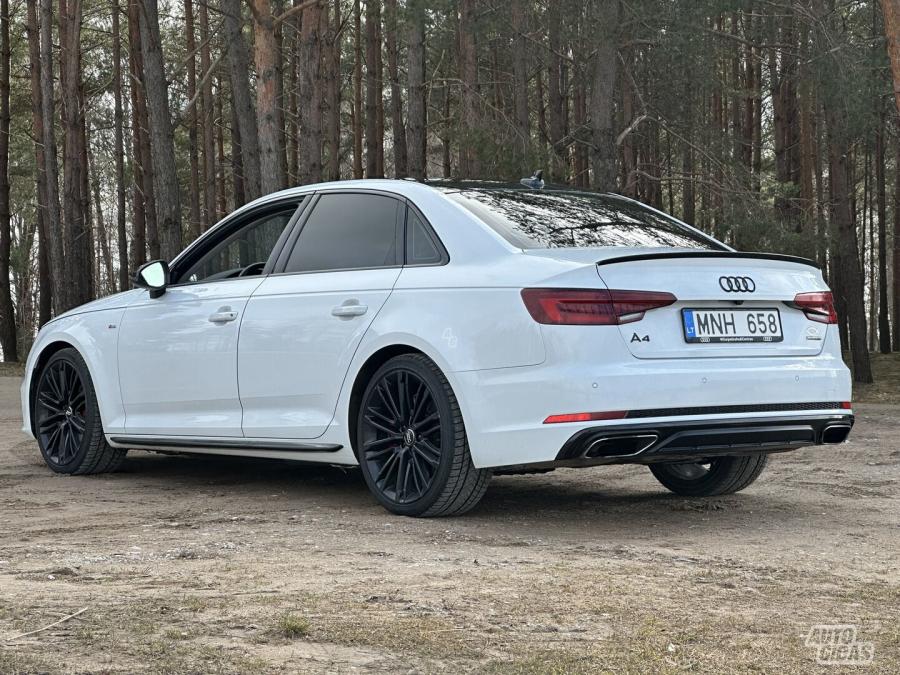 White Audi A4 2019 in Gargzdai, with an engine capacity of 2.00 L and mileage of 111 thousand km for 19000 €, photo 7 on AUTOMOTO.COM.LV