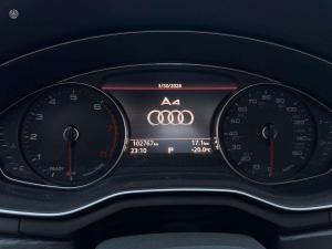 White Audi A4 2020 in Siauliai, with an engine capacity of 2.00 L and mileage of 102 thousand km for 15700 €, photo 7 on AUTOMOTO.COM.LV
