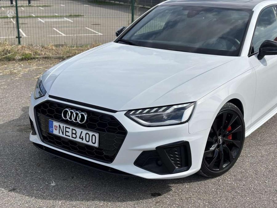 Balts Audi A4 2021 Viļņa, ar dzinēja tilpumu 1.98 L un nobraukumu 122 tūkst. km par 25850 €, foto 4 vietnē AUTOMOTO.COM.LV