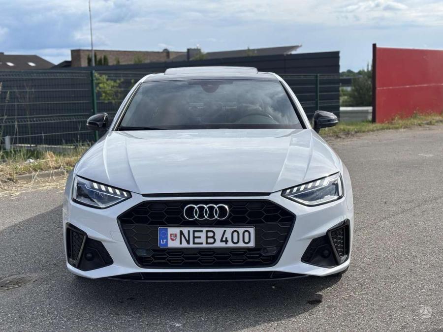 Balts Audi A4 2021 Viļņa, ar dzinēja tilpumu 1.98 L un nobraukumu 122 tūkst. km par 25850 €, foto 8 vietnē AUTOMOTO.COM.LV