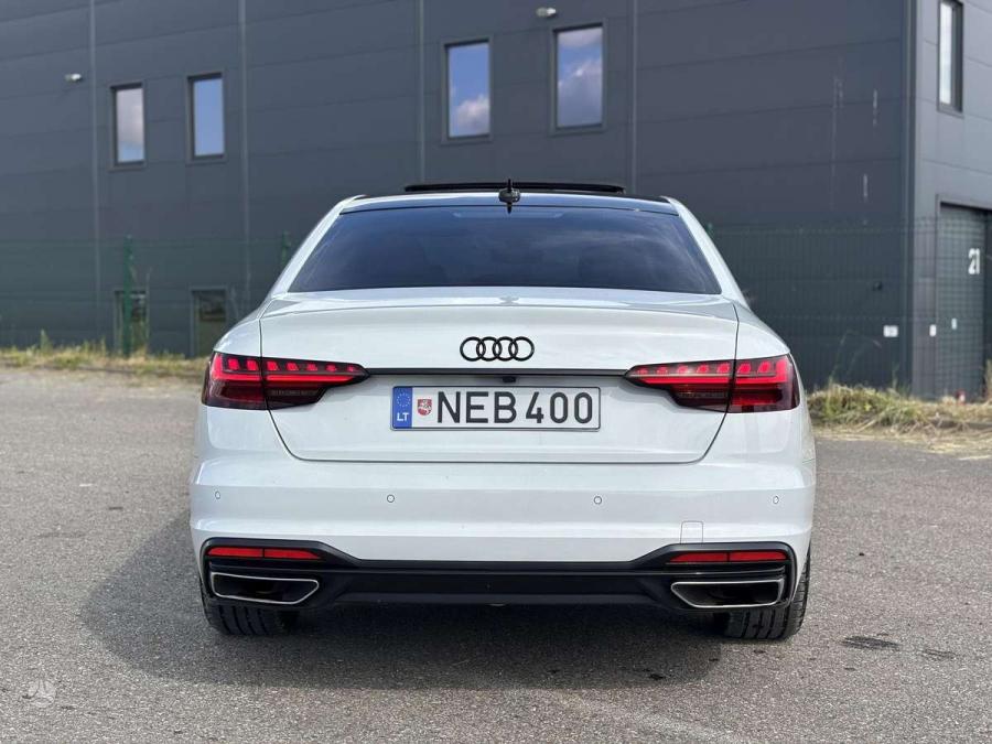 Balts Audi A4 2021 Viļņa, ar dzinēja tilpumu 1.98 L un nobraukumu 122 tūkst. km par 25850 €, foto 16 vietnē AUTOMOTO.COM.LV