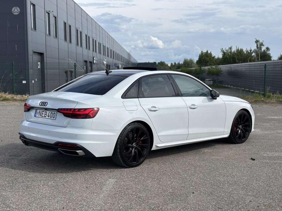 Balts Audi A4 2021 Viļņa, ar dzinēja tilpumu 1.98 L un nobraukumu 122 tūkst. km par 25850 €, foto 20 vietnē AUTOMOTO.COM.LV