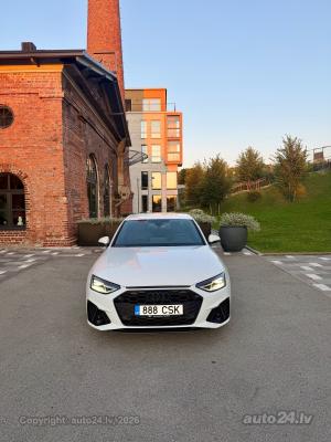Balts Audi A4 2022 Tallina, ar dzinēja tilpumu 2.00 L un nobraukumu 42 tūkst. km par 31900 €, foto  vietnē AUTOMOTO.COM.LV