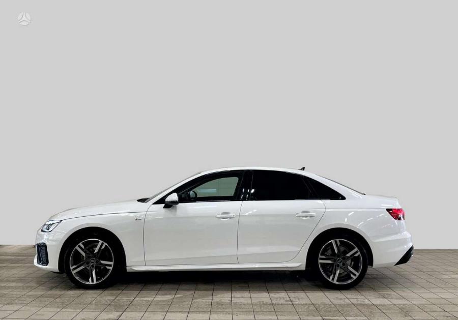 Balts Audi A4 2023 Kauņa, ar dzinēja tilpumu 1.98 L un nobraukumu 35 tūkst. km par 29900 €, foto 2 vietnē AUTOMOTO.COM.LV