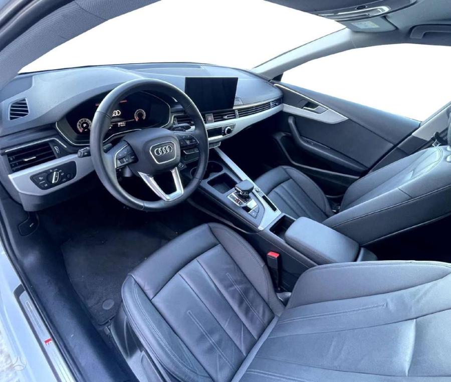 Balts Audi A4 2023 Kauņa, ar dzinēja tilpumu 1.98 L un nobraukumu 35 tūkst. km par 29900 €, foto 7 vietnē AUTOMOTO.COM.LV