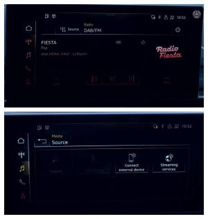 Balts Audi A4 2023 Kauņa, ar dzinēja tilpumu 1.98 L un nobraukumu 35 tūkst. km par 29900 €, foto 9 vietnē AUTOMOTO.COM.LV