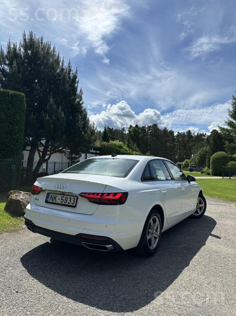 Balts Audi A4 2023 Rīga, ar dzinēja tilpumu 2.00 L un nobraukumu 61 tūkst. km par 24000 €, foto 4 vietnē AUTOMOTO.COM.LV