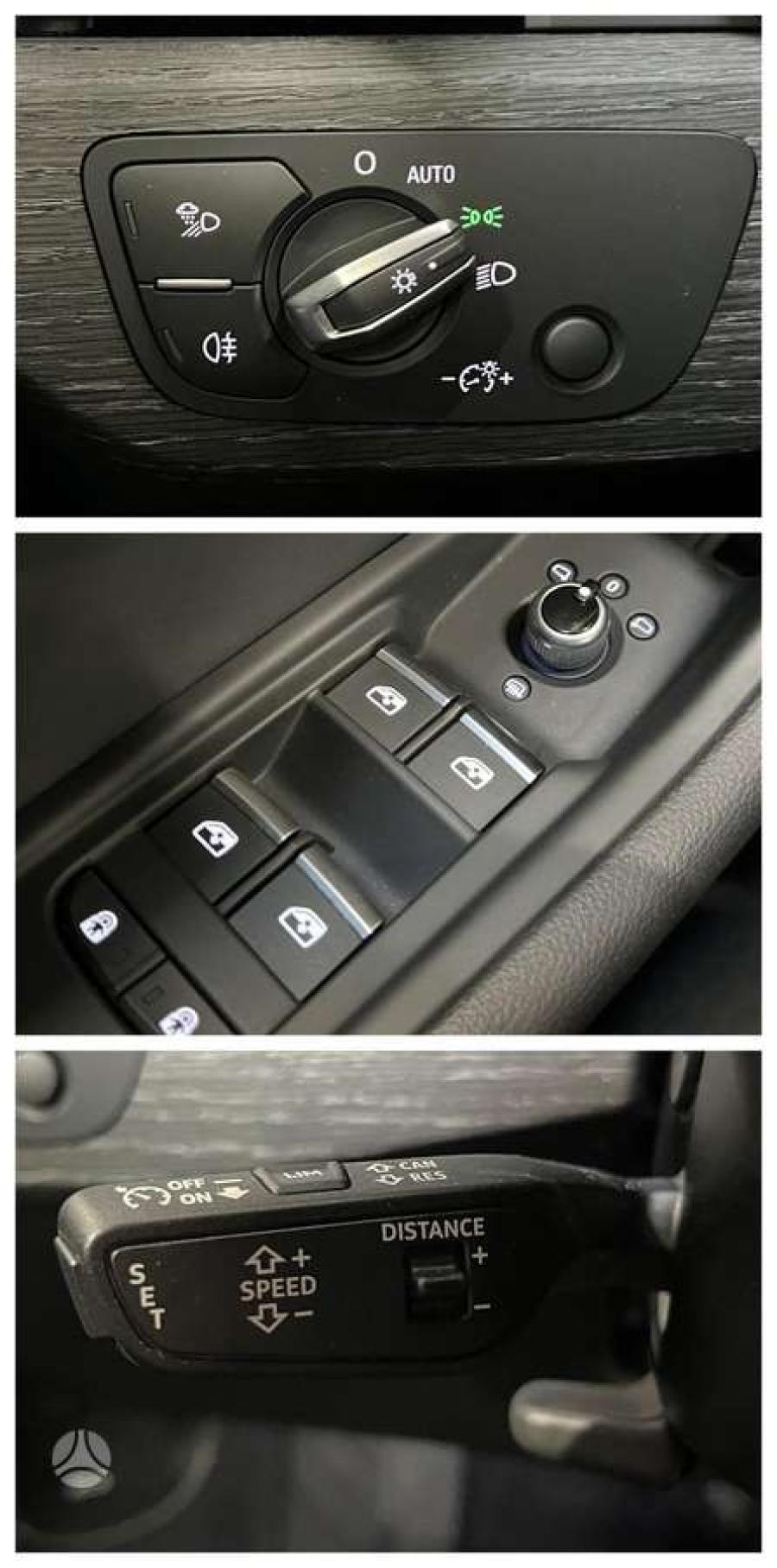 White Audi A4 2023 in Kaunas, with an engine capacity of 1.98 L and mileage of 52 thousand km for 27500 €, photo 15 on AUTOMOTO.COM.LV