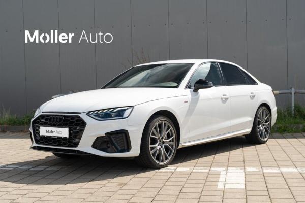 Balts Audi A4 2023 Viļņa, ar dzinēja tilpumu 2.00 L un nobraukumu 46 tūkst. km par 29950 €, foto 1 vietnē AUTOMOTO.COM.LV