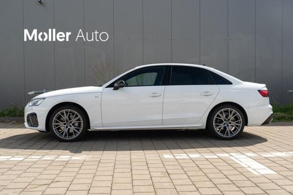 Balts Audi A4 2023 Viļņa, ar dzinēja tilpumu 2.00 L un nobraukumu 46 tūkst. km par 29950 €, foto 3 vietnē AUTOMOTO.COM.LV