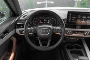 Balts Audi A4 2023 Viļņa, ar dzinēja tilpumu 2.00 L un nobraukumu 46 tūkst. km par 29950 €, foto 13 vietnē AUTOMOTO.COM.LV