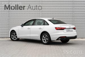 White Audi A4 2024 in Riga, with an engine capacity of 2.00 L and mileage of 10 thousand km for 2800 €, photo 3 on AUTOMOTO.COM.LV