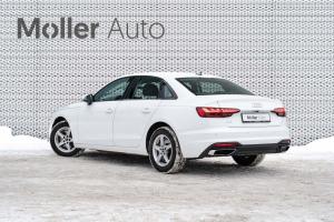 Balts Audi A4 2024 Mārupe, ar dzinēja tilpumu 2.00 L un nobraukumu 14 tūkst. km par 32900 €, foto 3 vietnē AUTOMOTO.COM.LV
