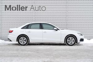 Balts Audi A4 2024 Mārupe, ar dzinēja tilpumu 2.00 L un nobraukumu 14 tūkst. km par 32900 €, foto 5 vietnē AUTOMOTO.COM.LV