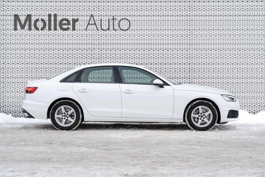 Balts Audi A4 2024 Mārupe, ar dzinēja tilpumu 2.00 L un nobraukumu 14 tūkst. km par 32900 €, foto 5 vietnē AUTOMOTO.COM.LV