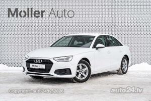 Balts Audi A4 2024 Rīga, ar dzinēja tilpumu 2.00 L un nobraukumu 2 tūkst. km par 31666 €, foto  vietnē AUTOMOTO.COM.LV
