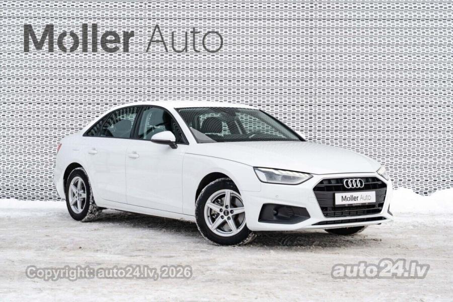Balts Audi A4 2024 Rīga, ar dzinēja tilpumu 2.00 L un nobraukumu 2 tūkst. km par 31666 €, foto 3 vietnē AUTOMOTO.COM.LV