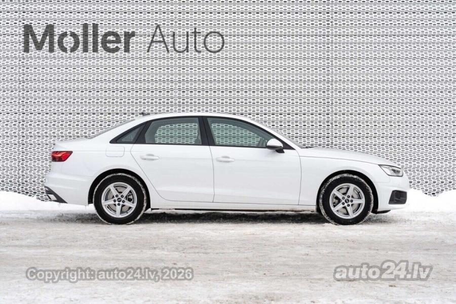 Balts Audi A4 2024 Rīga, ar dzinēja tilpumu 2.00 L un nobraukumu 2 tūkst. km par 31666 €, foto 6 vietnē AUTOMOTO.COM.LV