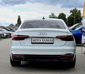 White Audi A4 2024 in Taurage, with an engine capacity of 2.00 L and mileage of 50 thousand km for 20800 €, photo 10 on AUTOMOTO.COM.LV