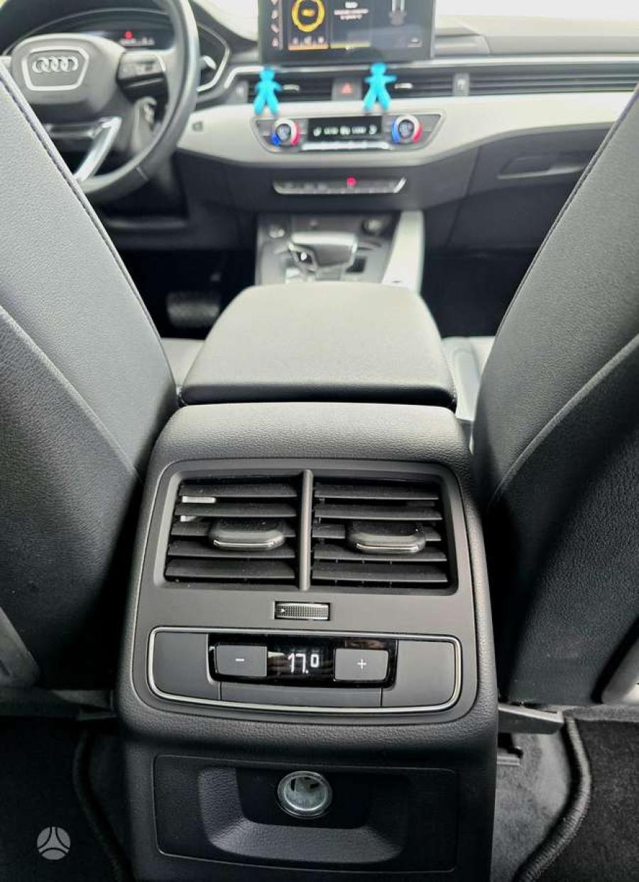 White Audi A4 2024 in Taurage, with an engine capacity of 2.00 L and mileage of 50 thousand km for 20800 €, photo 24 on AUTOMOTO.COM.LV