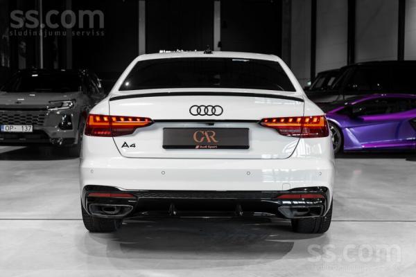 Balts Audi A4 2024 Rīga, ar dzinēja tilpumu 2.00 L un nobraukumu 47 tūkst. km par 37510 €, foto 6 vietnē AUTOMOTO.COM.LV